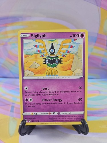 Pokemon TCG Fusion Strike Card | Sigilyph 123/264 Common | eBay