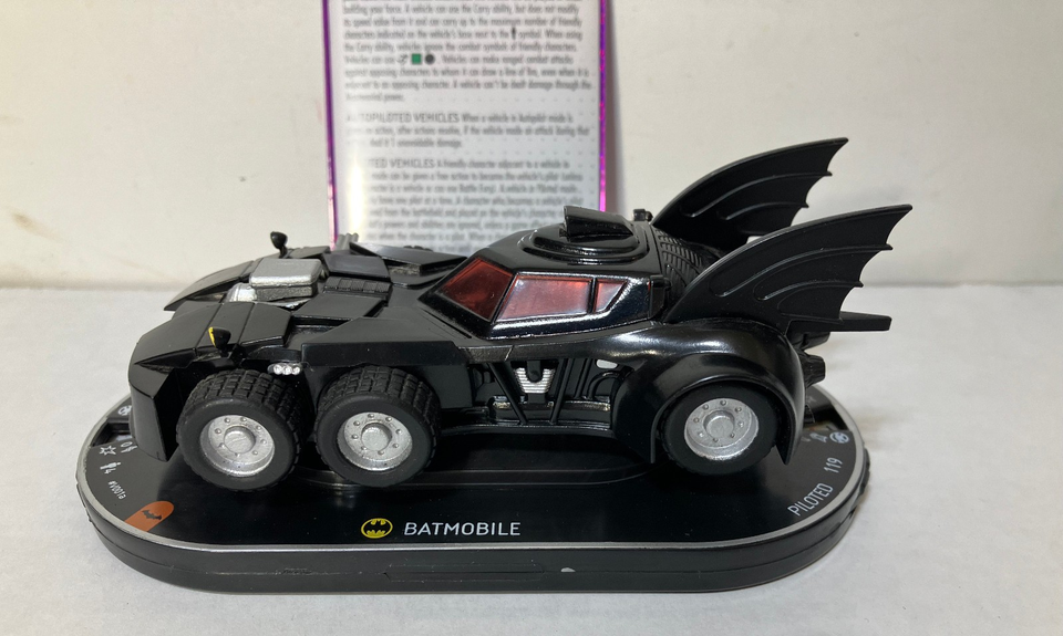 Heroclix Batman Batmobile Super Booster Vehicle | eBay