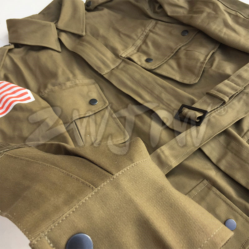 WW2 US M42 10182 Army Men's Uniform Paratrooper Costume Sets Solider ...
