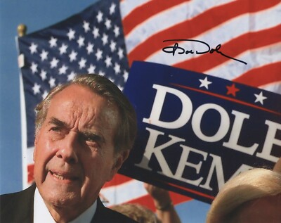 Bob Dole Signed 8x10 Photo COA | eBay