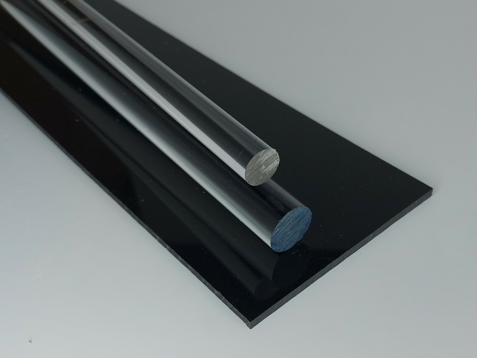 Acrylglas Rundstab Ø 5 mm glasklar, Lang 1000 mm (1Meter)Stab Rund ...