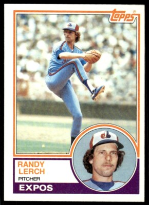 1983 Topps Baseball Card Randy Lerch Montreal Expos #686 | eBay