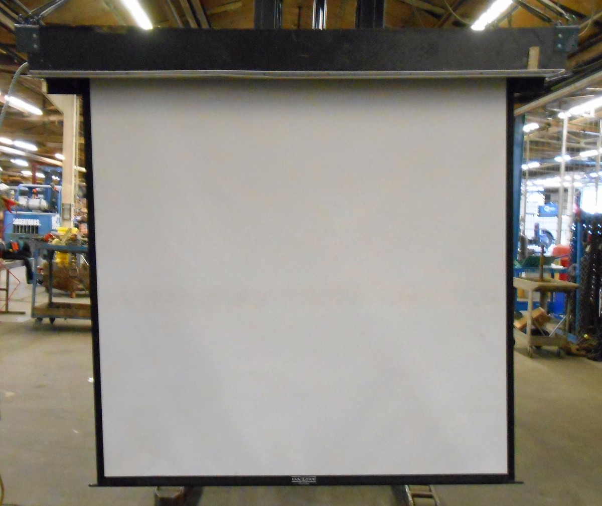 Recessed Projection Screens 84" Recessed In Ceiling Motorized Tension