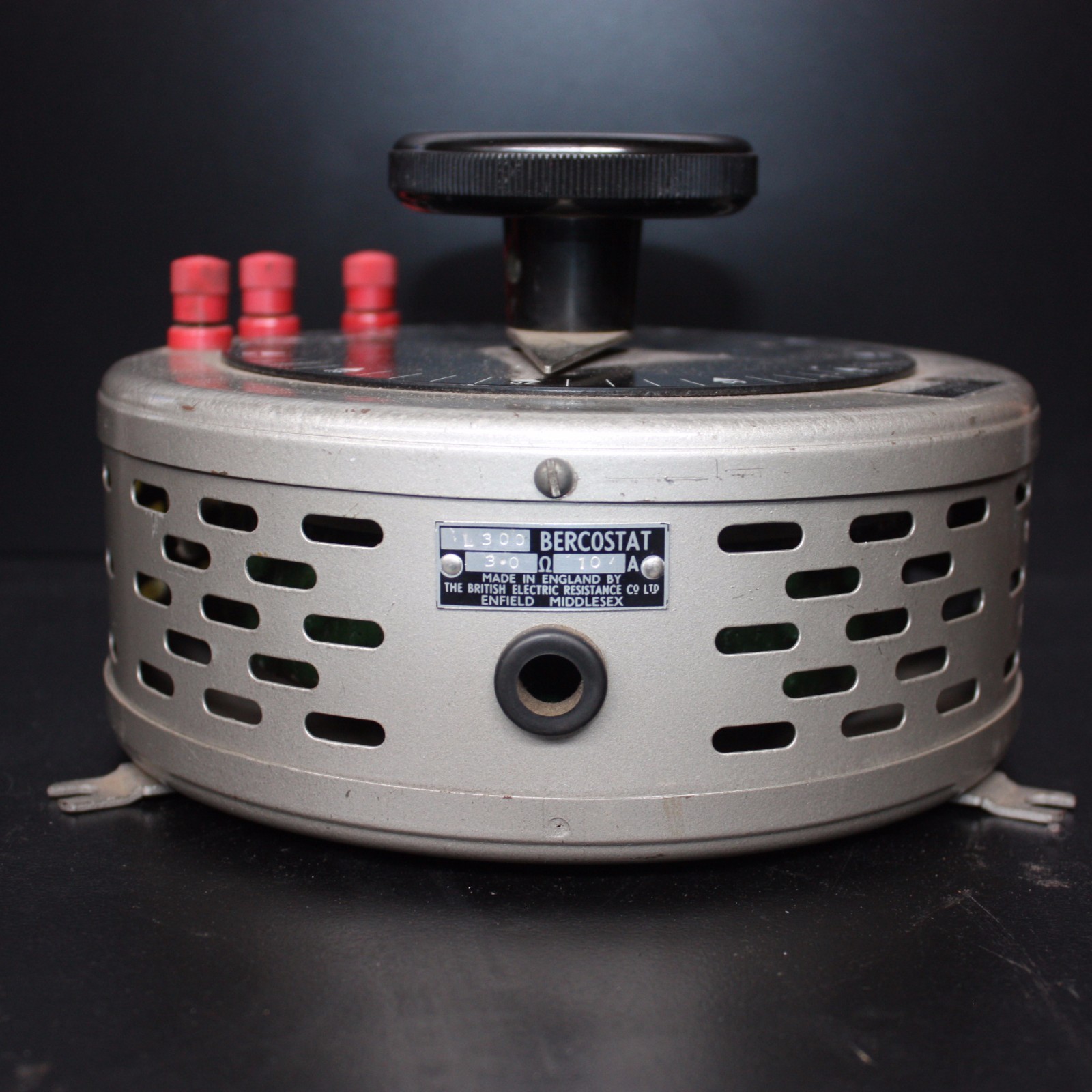 L300 BERCOSTAT 3 OHM 10A RHEOSTAT - BRITISH ELECTRIC RESISTANCE CO. | eBay