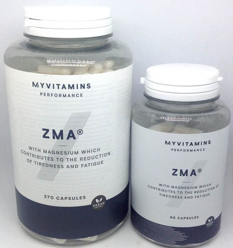 MYVITAMINS ZMA 270 + 90 GELULES 03/2026 myprotein -50% | eBay