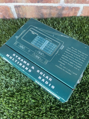 ⭐️Luke DP-976 Portable⭐️AM/FM/SW-14 Dynamo Solar Powered Radio⭐️New⭐️ ...