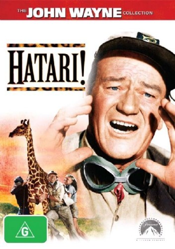 HATARI DVD 1962 JOHN WAYNE BIG GAME AFRICA ADVENTURE BRAND NEW UNSEALED ...