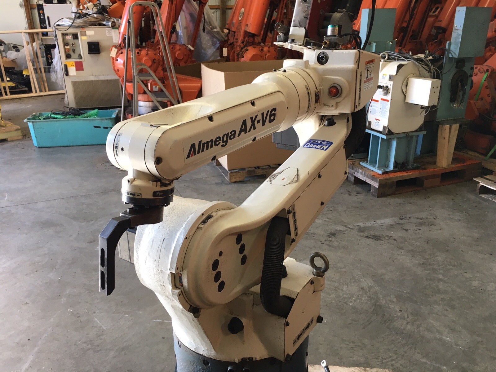 otc daihen robot, OTC AXV6 robot arm, Welding robot | eBay