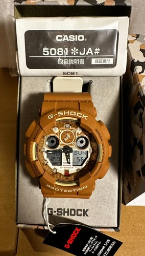 Casio G-SHOCK GA-100SHB-5AJR SHIBA INU Akashiba Digi Ana 2024 Men's ...