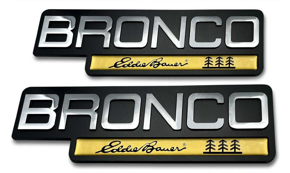 1996 Ford Bronco Emblems 4pcs.1980 1996 FORD F150 BRONCO VAN Center