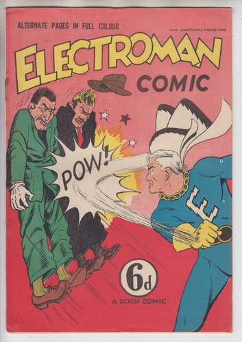 ELECTROMAN COMICS # 6 SCION KING-GANTEAUME PENCE UK 1952 | eBay UK
