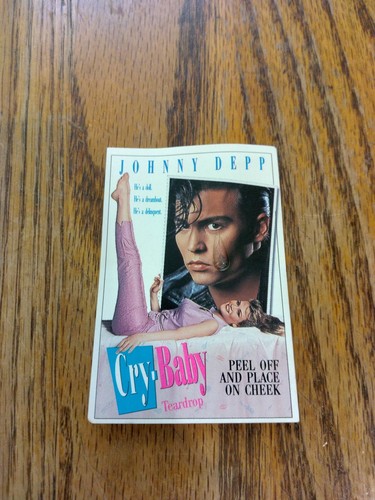 Johnny Depp Cry-Baby Tear Drop | eBay