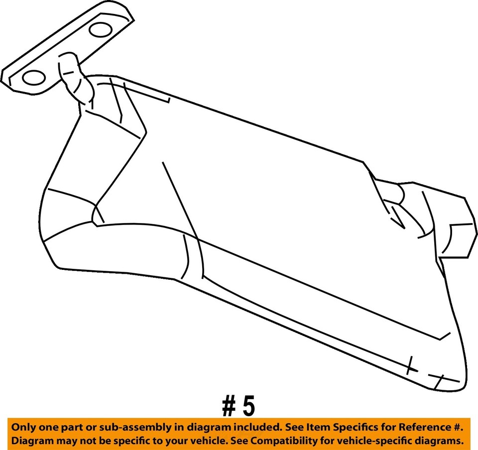 GM OEM 06-10 Canyon,Colorado Cab Interior Trim-Sunvisor 15213196 | eBay