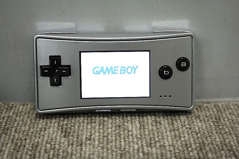 Nintendo Game Boy Micro Silver Portable Console Handheld System w/Box ...