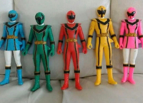 Bandai Power Rangers Mahou Sentai Magiranger Figure Set of 5 JP Used ...