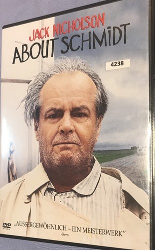 DVD Jack Nicholson ABOUT SCHMIDT Außergewöhnlich Ein Meisterwerk | eBay.de
