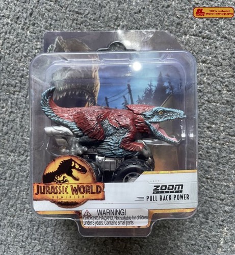Movie Jurassic World Dominion Zoom Riders Pull Back Pyroraptor Figure ...