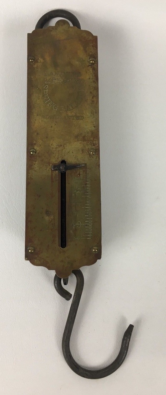 Vintage Landers Improved Spring Balance Scale 50 LBS | eBay