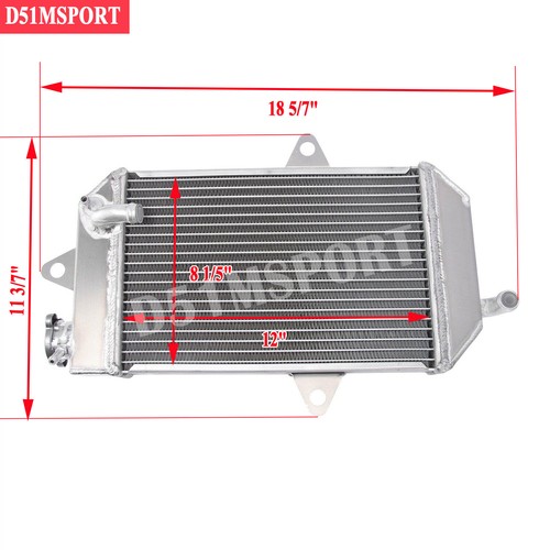 For 1987-2006 Yamaha Banshee 350 YFZ350 YFZ-350 2 Rows Aluminum ...