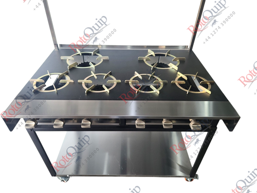 6 burner Indian cooker Commercial cooker Range cooker flat plate cooker ...