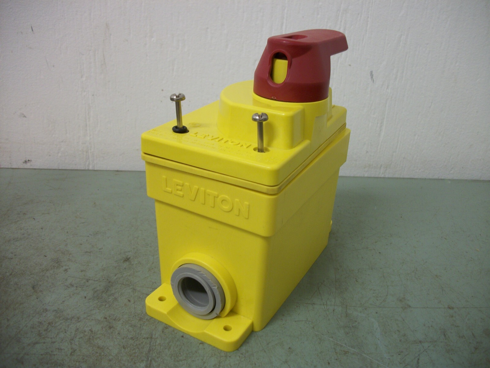 LEVITON ON/OFF TOGGLE DISCONNECT SWITCH TYPE 4,4X,12 | eBay