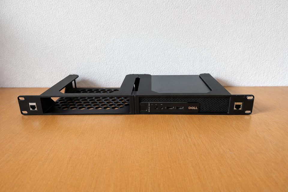 1U 19-Inch Rack Mount Bracket for Dell OptiPlex MFF PCs – Single or ...