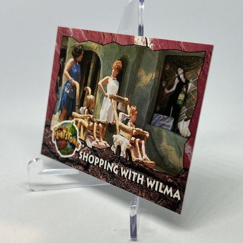 1993 Topps The Flintstones Movie Card #44 Shopping with Wilma | eBay