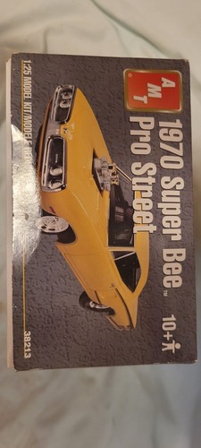 1970 Dodge Super Bee Pro Street 1/25 Amt Unassembled Open Box Skill 2 ...