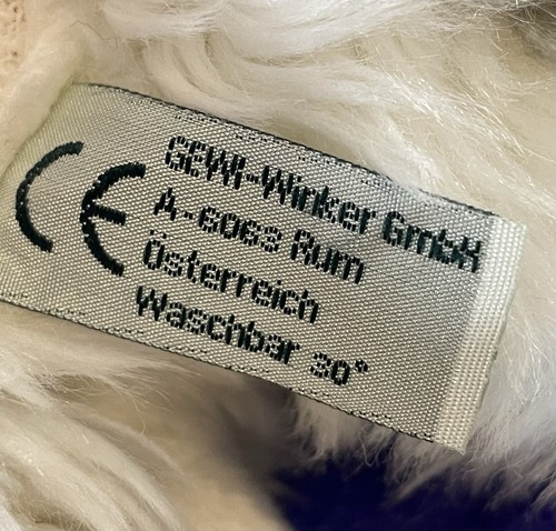 15" Gewi Winker Siberian Husky Plush Stuffed Animal Floppy White Gray ...