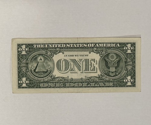 RARE 666, $1 One Dollar Bill Star* Note 2017 (6666) F09684254* (6 ...
