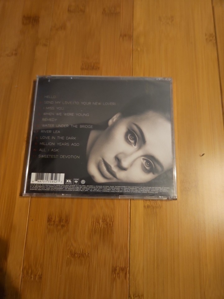 25 by Adele (CD, 2015) Sealed 888751759527 | eBay