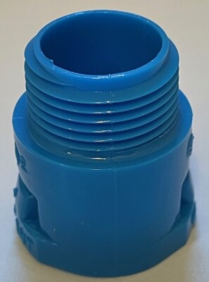 Carlon 3/4-inch ENT "Smurf" Threaded Male Adapter Coupling - A243E ...