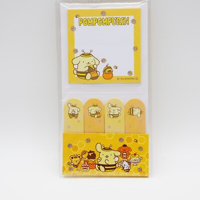 Sanrio JAPAN Pompompurin 2024 Sticky Notes Book (5 Design) | eBay Australia