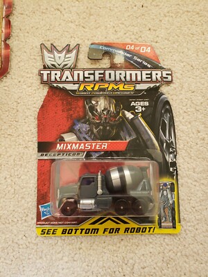 Transformers RPM's Mixmaster Commander Series Toy Car 04 Sealed New ...