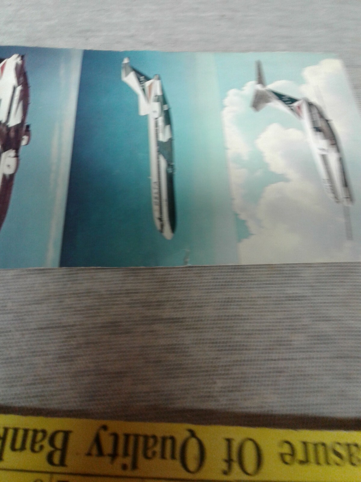 Delta Airlines Vintage Postcard - 1970's Lockheed TriStar Boeing 727 ...