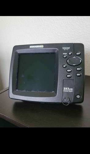 HUMMINBIRD 597 CI HD INTERNAL GPS FISHFINDER W TRANSDUCER POWER CORD | eBay