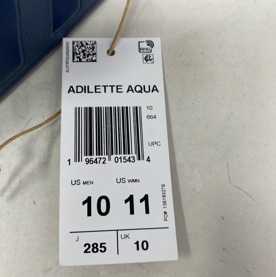 Adidas Adilette Aqua Slides Dark Blue Men’s 10 / Women’s 11 IF0895 | eBay