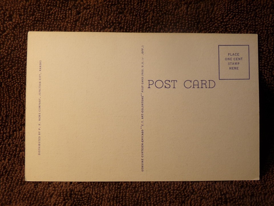 Vintage Postcard Service Club, Camp Funston And Camp Forsyth, Fort ...