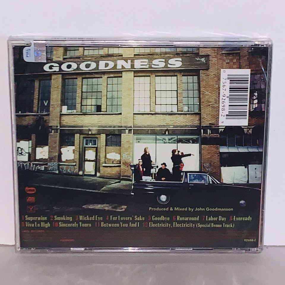 Factory Sealed (shrink wrapped) Goodness by Goodness CD 75679269829| eBay