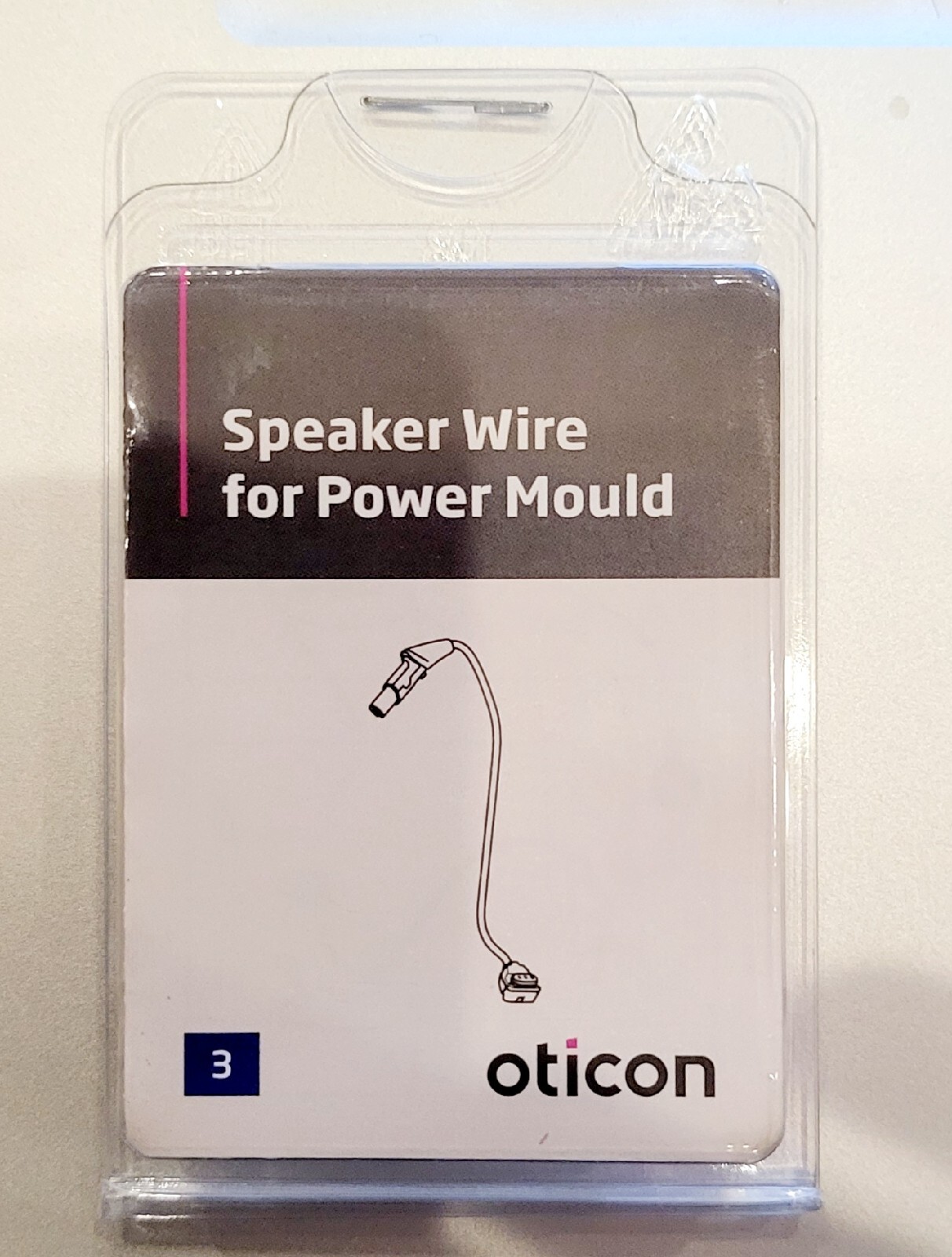 A Oticon Hearing Aid Speaker Wire For ( Power Mould 3L Left ) USA fast ...