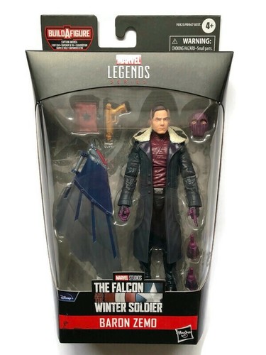 FATWS Marvel Legends BARON ZEMO Disney+ MCU Flight Gear BAF 6” Figure ...