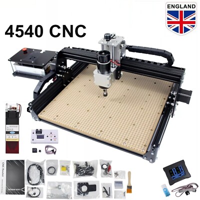 500W 4540 CNC Router Laser Spindle Engraver Milling Machine Cutting ...