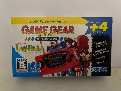 Sega Game Gear Micro Mini Red Games Preloaded From Japan | eBay
