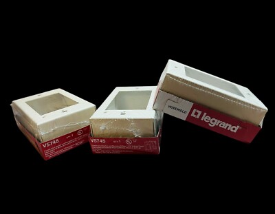 Wiremold (Box Of 10) V5745 V500/V700 Series Device Boxes | eBay