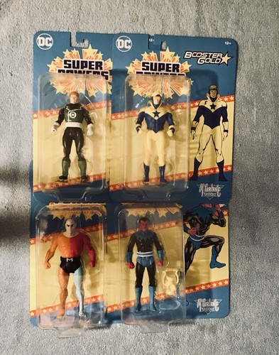 4 DC Super Powers 5” Action Figures Booster Gold Metamorpho Sinestro ...
