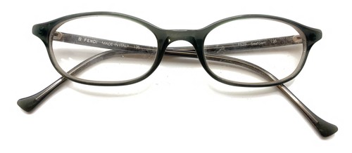 Fendi F529 Seafoam Green Oval Eyeglasses Frames 135 Italy Designer ...