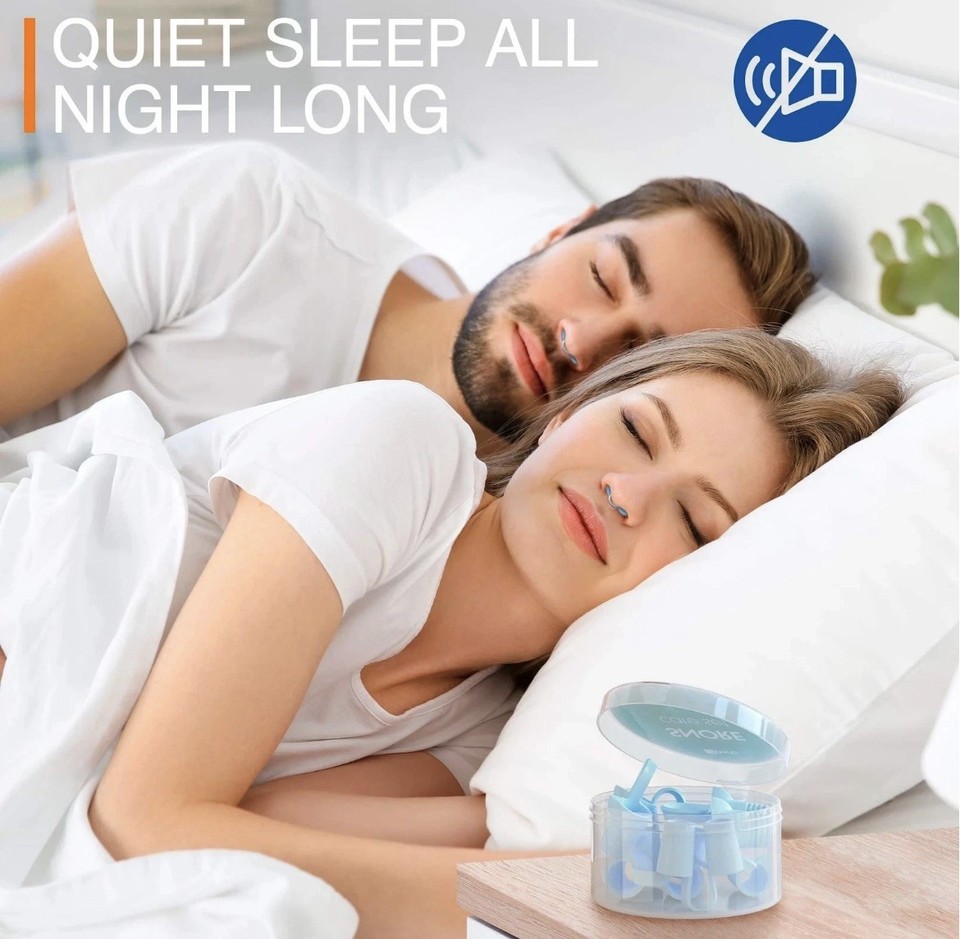 Snore care set of Nose Vents Effective Snoring Solution Nasal Dilators ...