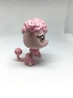Littlest Pet Shop LPS #402 Pink French Poodle Puppy Dog with Brown Dot ...