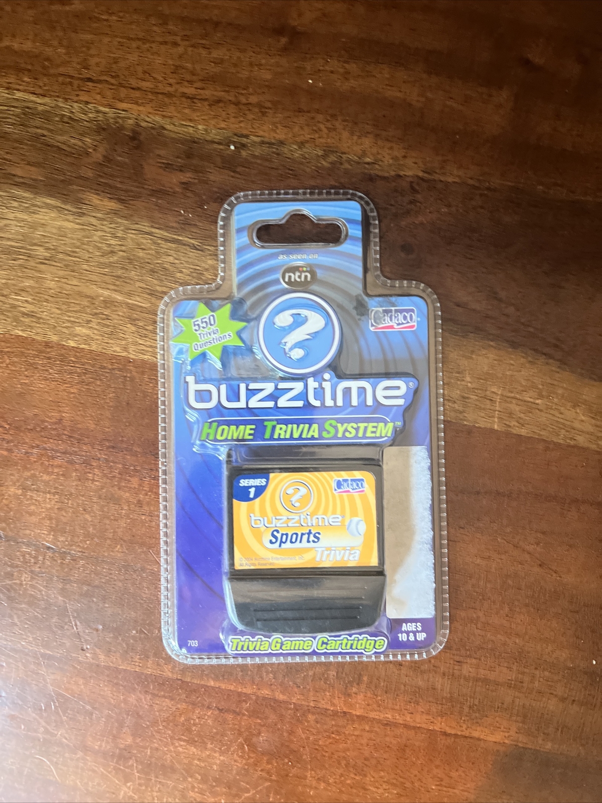 Cadaco Buzztime Home Trivia System Game Cartridge Sports Trivia Series ...