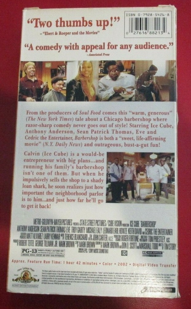 BarberShop (VHS 2002) | eBay